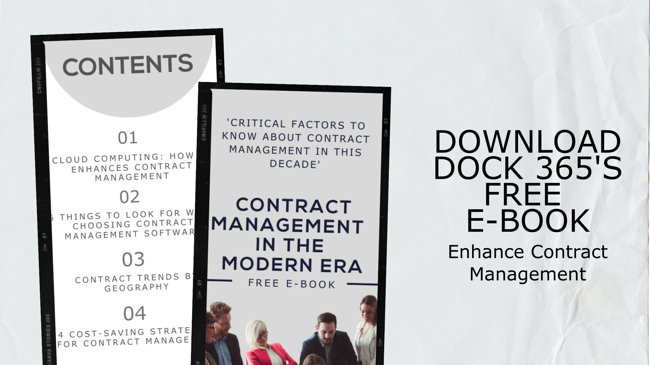 Contract Management in the Modern Era | Dock 365's E-book