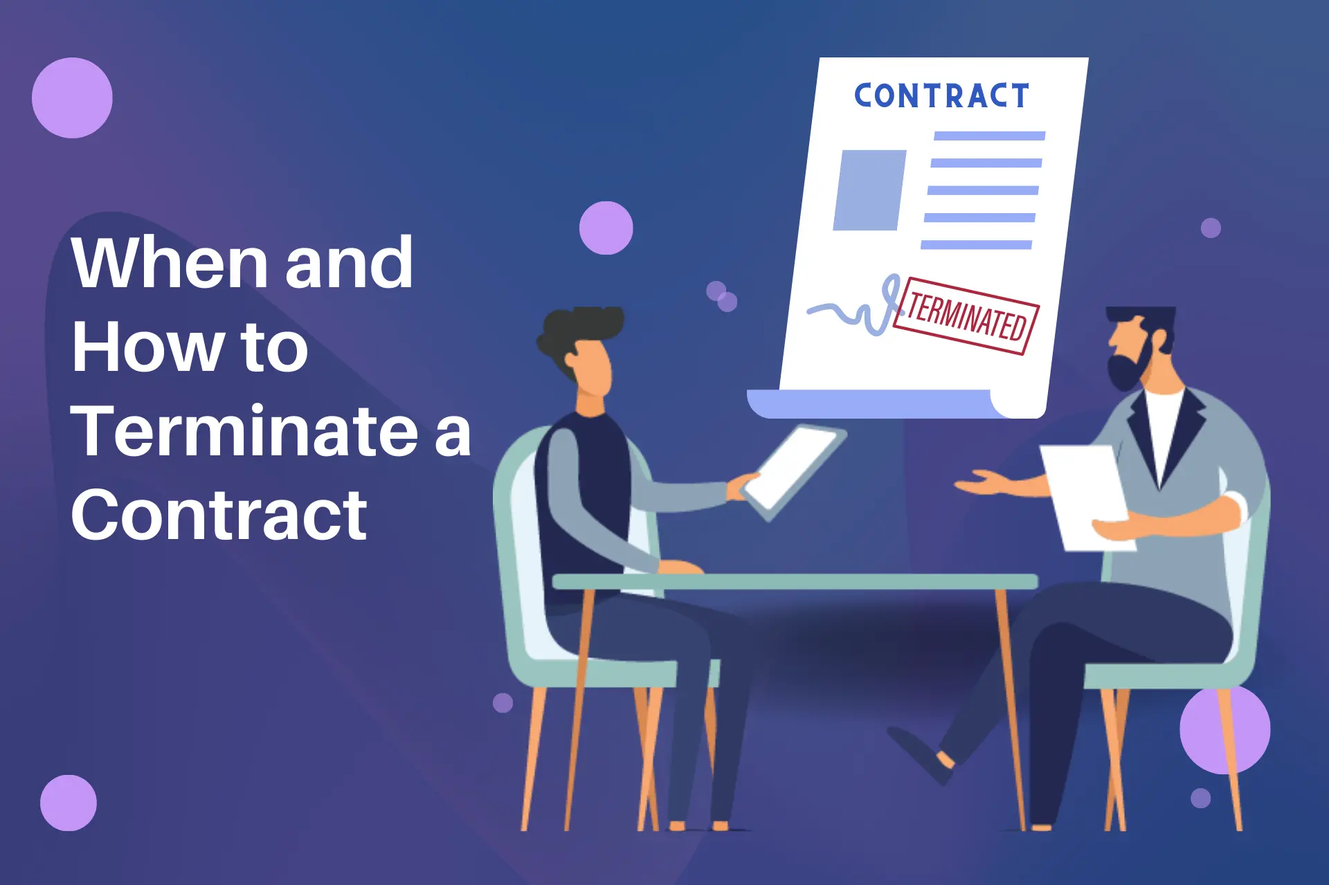 When And How To Terminate A Contract | Blog